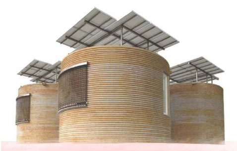 Aerogel Insulation Solar Decathlon Silo House - Thermablok Website